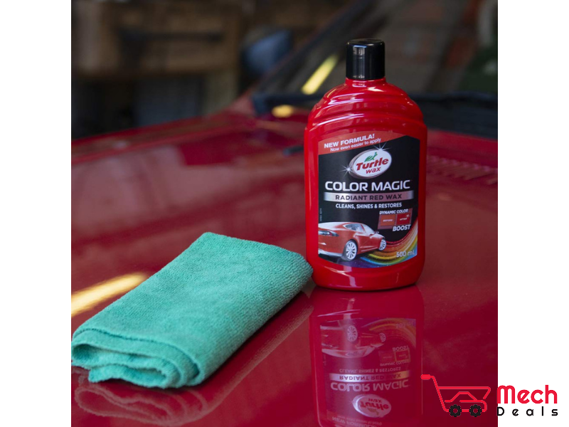 Turtle Wax Magic Radiant Red Wax (500Ml)-52711-Turtle Wax- mechdeals.com