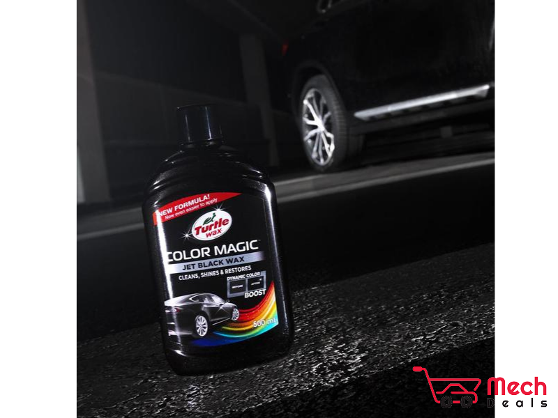 Turtle Wax Color Magic Jet Black Wax (500Ml)-52708-Turtle Wax ...